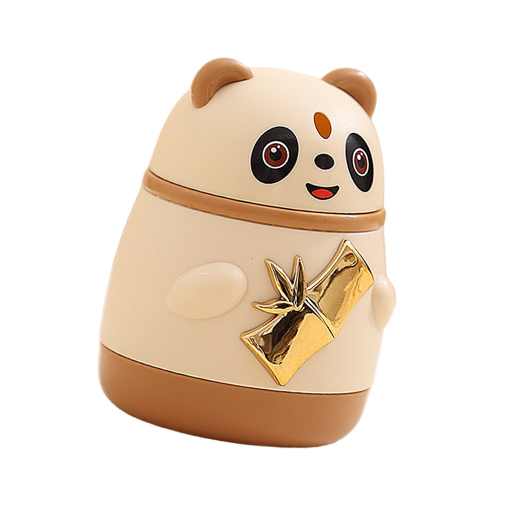 YIGSECU Push Type Toothpick Dispensers Lovely Panda Toothpick Holder ...