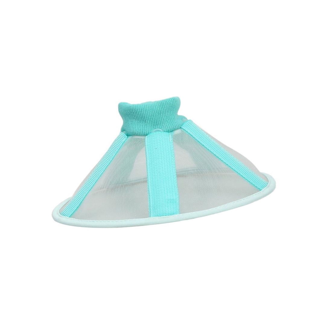 YIGSECU Pet Elizabeth Collar Mesh Surgical Recovery Cone For Dog Cats ...