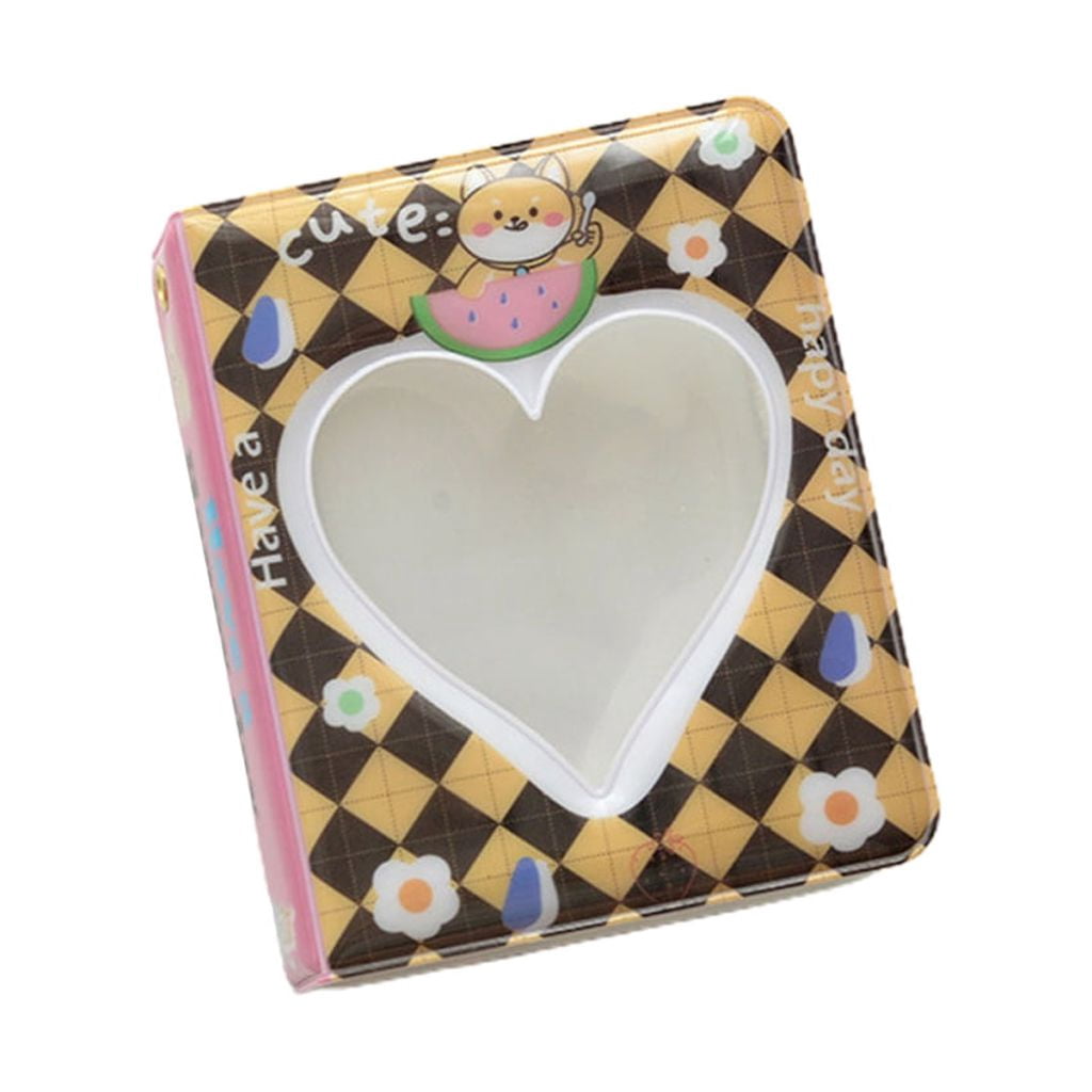 YIGSECU Photo Album 3 inch 36 Sheets Hollow Insert Pockets Card for ...