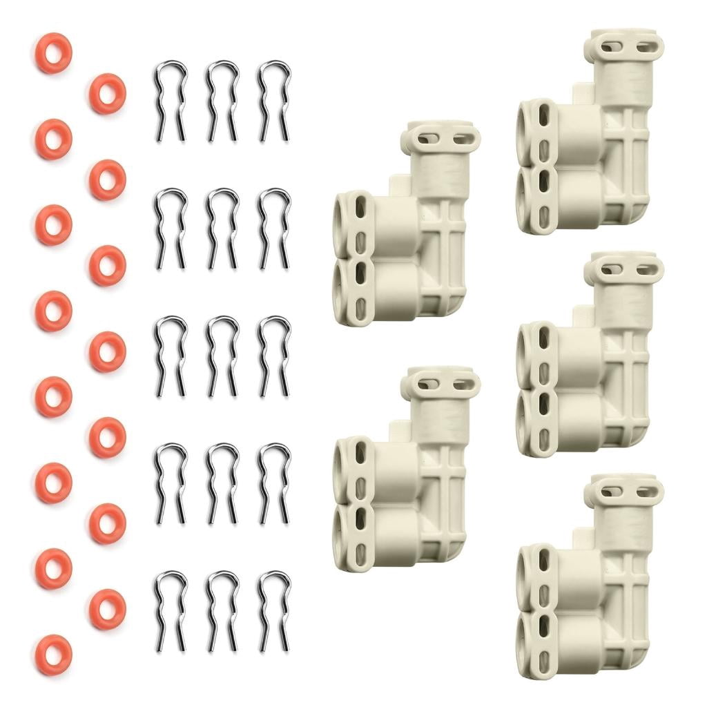 YIGSECU Plastic Line Fitting for Various Coffee Machine Model Ensuring ...