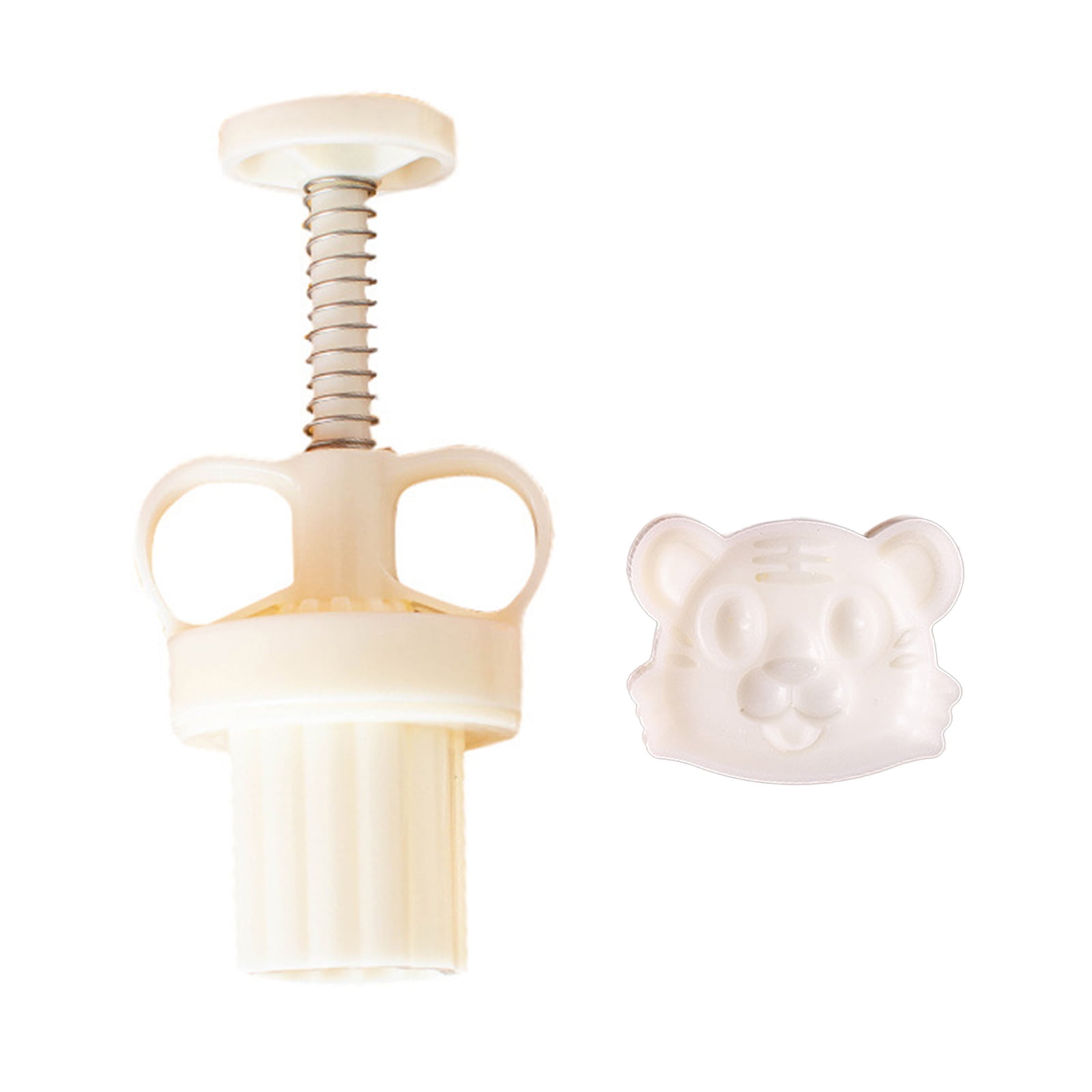 YIGSECU Plastic Mooncake Stamp Cute Tiger Shaped Mooncake Mold Festival ...