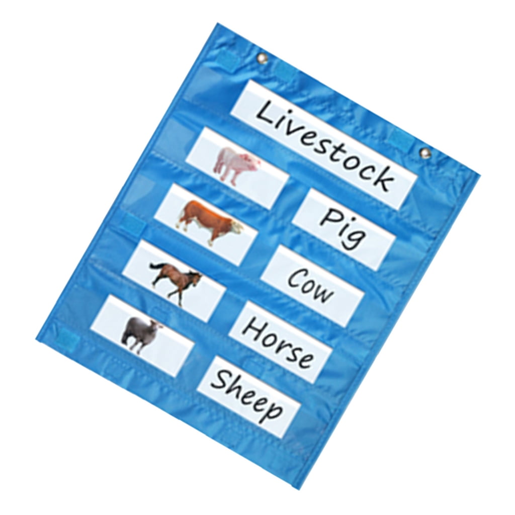 YIGSECU Pocket Chart Squares for Whiteboard, Classroom Pocket Chart ...