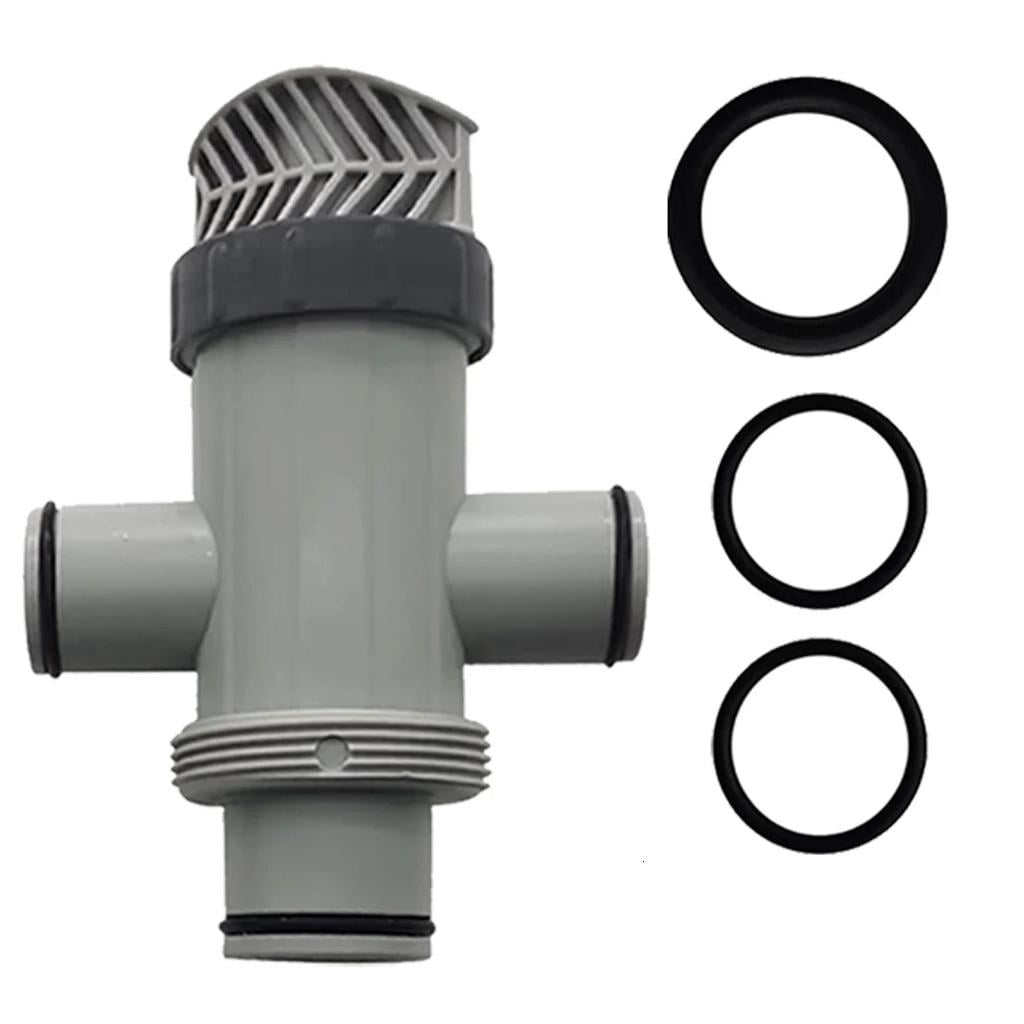 YIGSECU Pool Drain Valves Sealing Rings and Split Hose Plunger Assembly ...