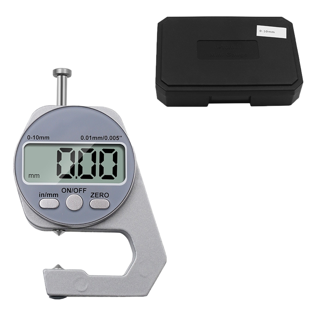 YIGSECU Portable Digital Thickness Meter Measuremnet Tool for Narrow ...