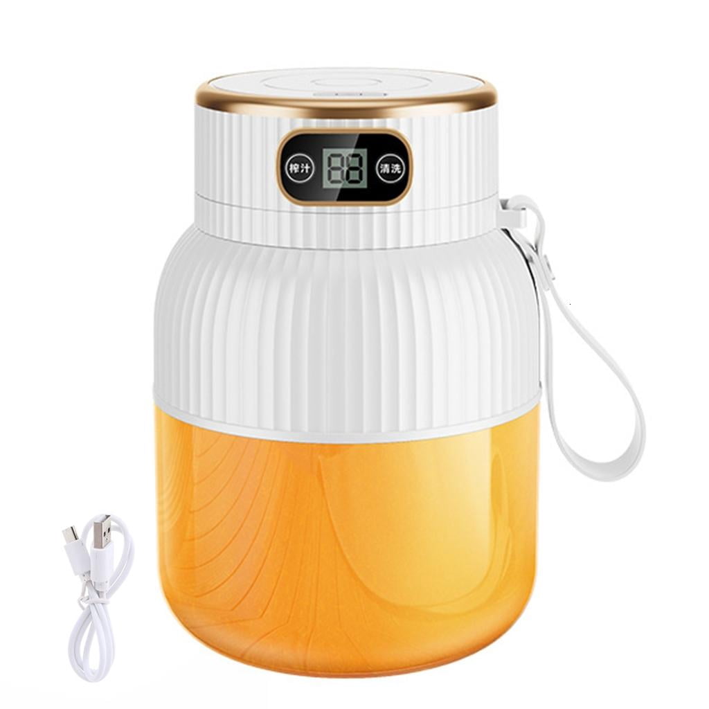 YIGSECU Portable USB Rechargeable Blenders 600ml Large Capacity Juicer ...