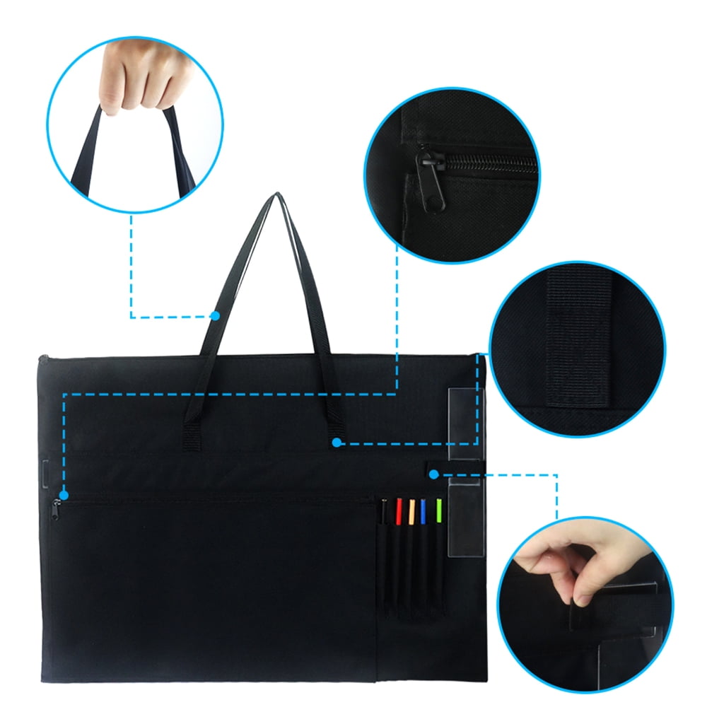 YIGSECU Poster Bag Art Supply Carrying Case Storage Bag Drawing ...