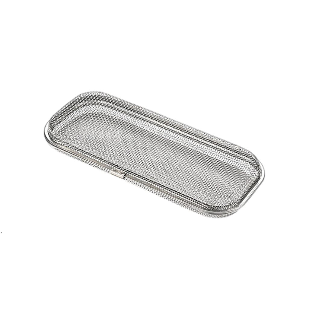 YIGSECU Practical Dishwasher Storage Solution Stainless Steel Texture ...