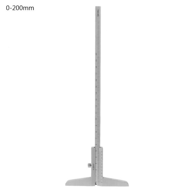 YIGSECU Professional 0-150/200/300mm Depth Vernier Caliper Micrometer ...
