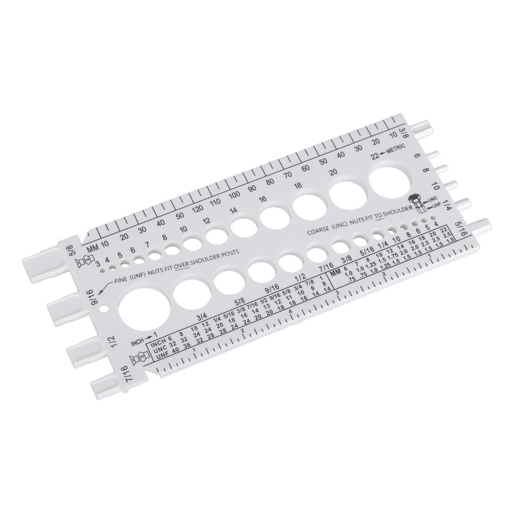 YIGSECU Professional Screw Thread Rings Gauge for Measuring Outer ...