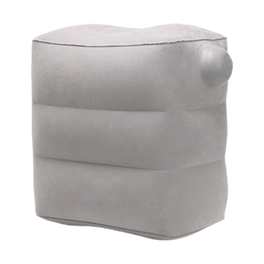 YIGSECU Quick Inflate Travel Foot Rest Pillow for Swelling Prevention ...