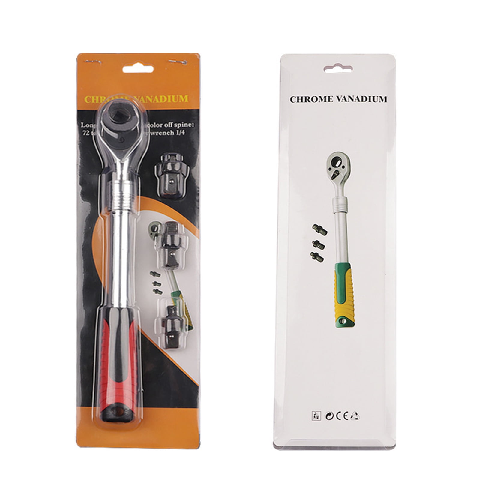 YIGSECU Ratchet Wrench Multi-function Ratchet Socket Wrench 72-tooth ...