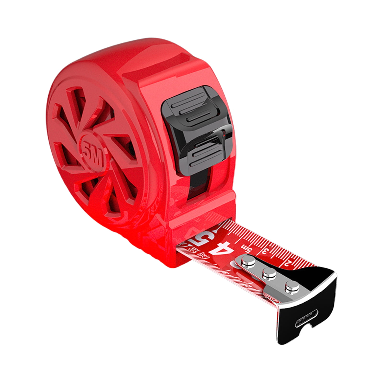 YIGSECU Red Measuring Tape ABS Tape Measure Easy to Use for Everyday ...
