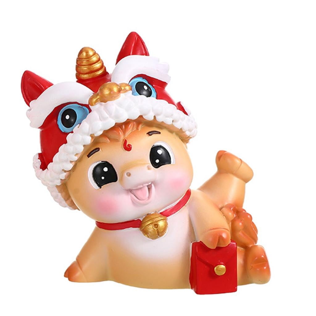 YIGSECU Resin Horses Figurines Luck & Wealth Statues 2026 Year of The ...