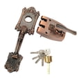 YIGSECU Retros Style Zincs Alloys Door Hardware Security Lock Set With ...