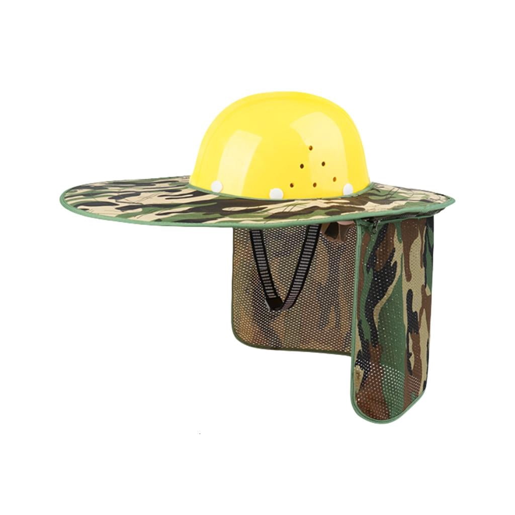 YIGSECU Reusable Safety Helmet Sun Visors Detachable For Construction ...