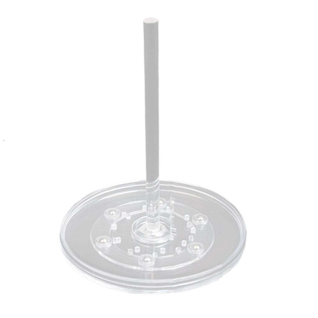 YIGSECU Rotating Yarn Holder for Crocheting Clear ABS Yarn Dispenser ...