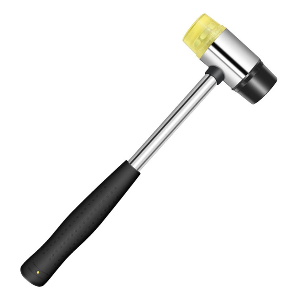 YIGSECU Rubber Hammer for Any-Project Tool Double-Faced Soft Hammer ...