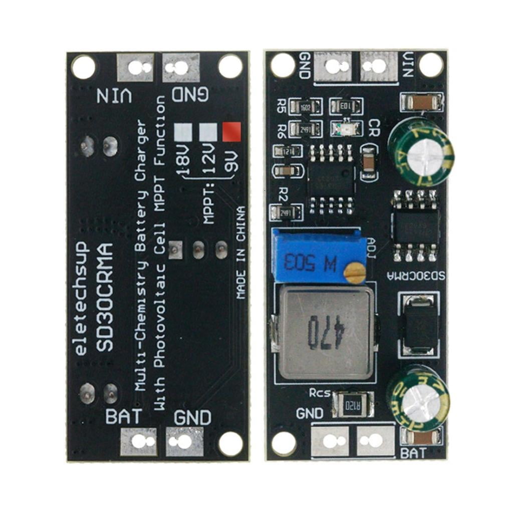 YIGSECU SD30CRMA MPPT Charge Controller Module Adjustable Output ...