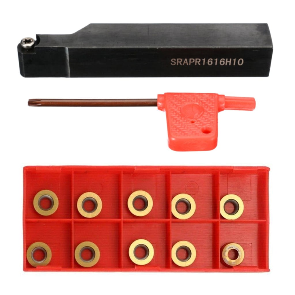 YIGSECU SRAPR1616H10 Lathe Tool Metal Lathe Turning Tool Holder ...