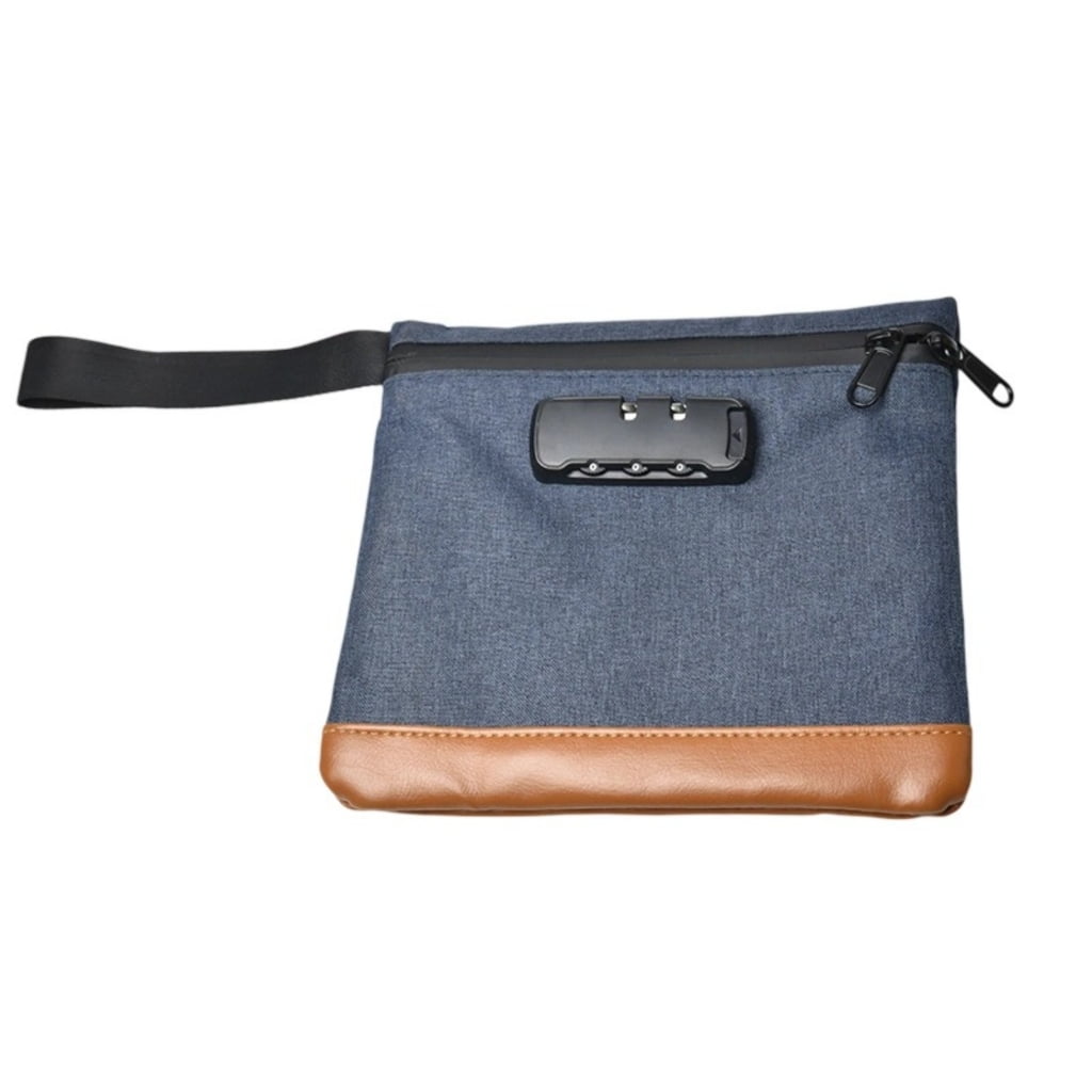 YIGSECU Safe Travel Carry Bag Smell Proof Bags Security Money Bag for ...