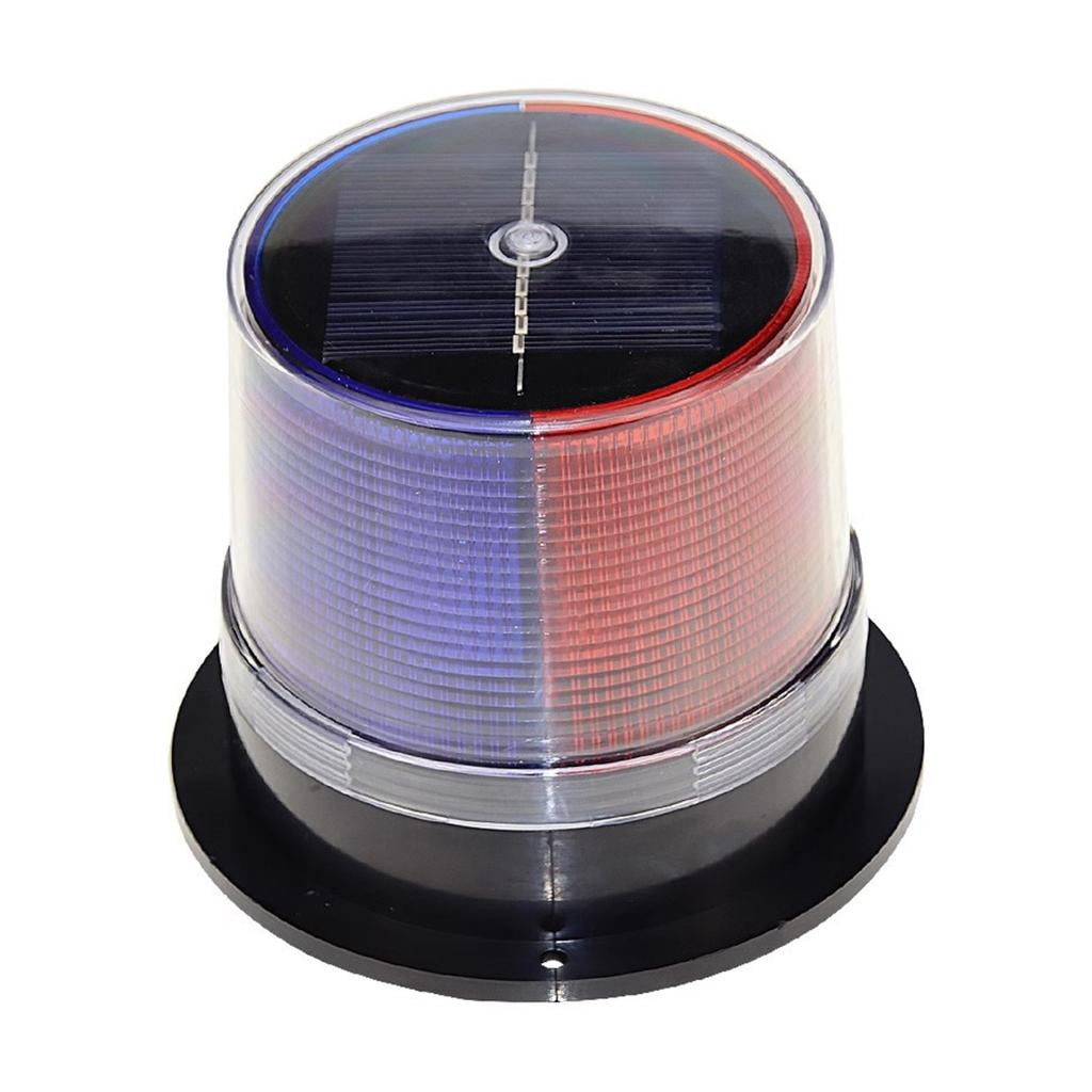 YIGSECU Safety Flashing LED Lampwith Strong Magnetic Base Solar Strobe ...