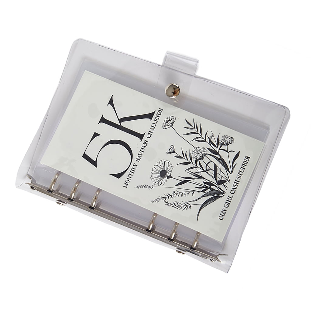 YIGSECU Saving Challenge Cash Album Envelope Challenge Album Money ...