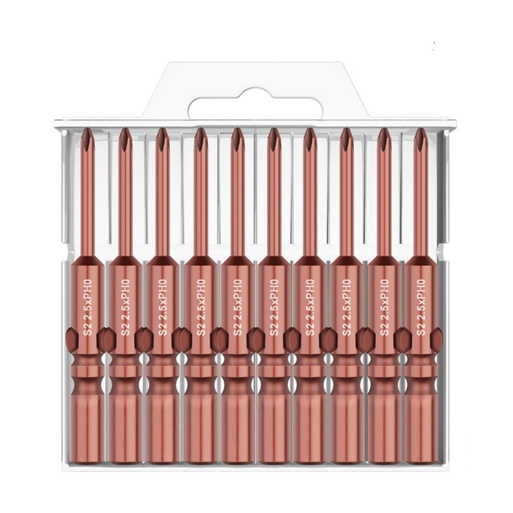 YIGSECU Screwdriver Bit Hex Shank Screwdriver Bit Magnetic Steel ...