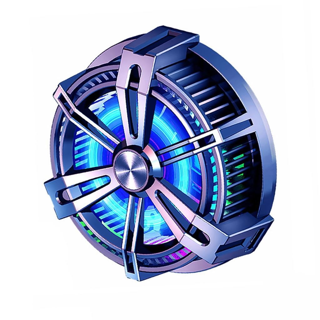 YIGSECU Semiconductor Heat Sink Mobile Phone Cooling Fan with Light ...