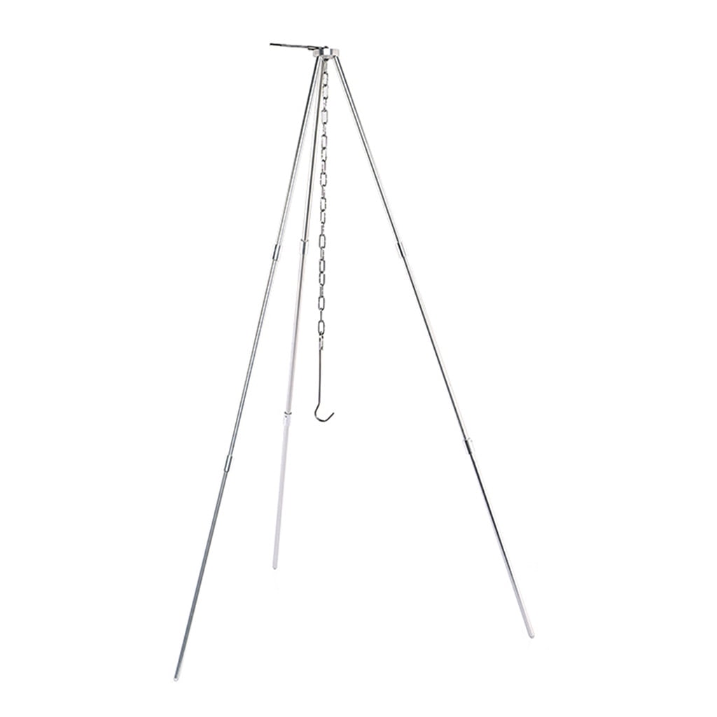 YIGSECU Set of 1 Stove Tripod Compact Lightweight Tripod Adjustable ...