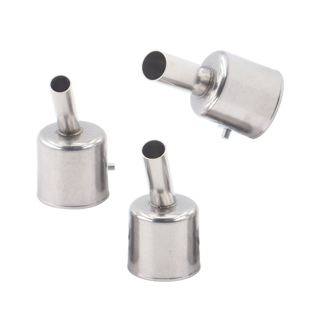 YIGSECU Set of 3 Angled Curved Heat Guns Nozzles 45 Degree Tip Hot Air ...