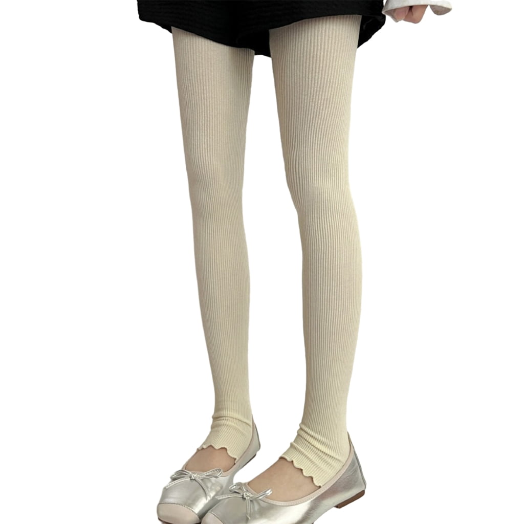 YIGSECU Sheer Tights,Vertical Striped Pantyhose Tights Highs Waist ...