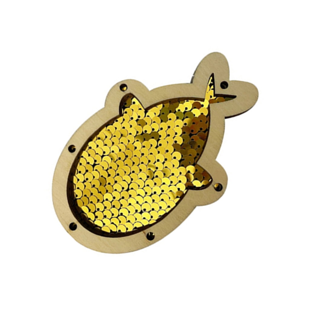 YIGSECU Shimmering Sequins Fish for Busy Boards Making Children Fine ...