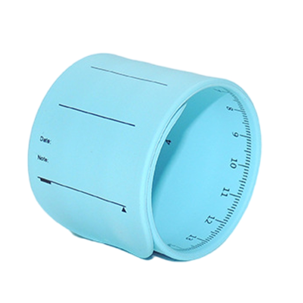 YIGSECU Silicone Memo Wristbands Wearable Slap Bracelet Memo Notepads ...