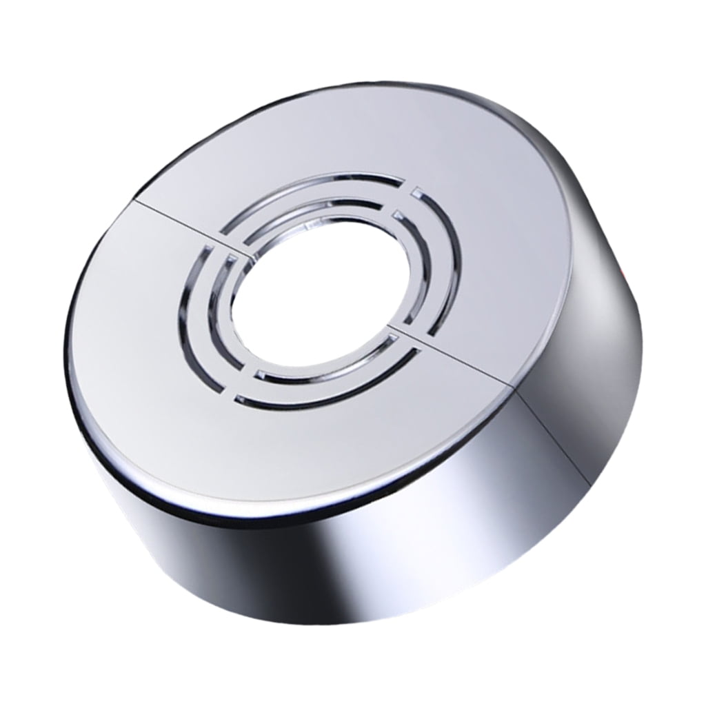 YIGSECU Silver Finish Shower Pipe Cover Modern Bathroom Decoration ...
