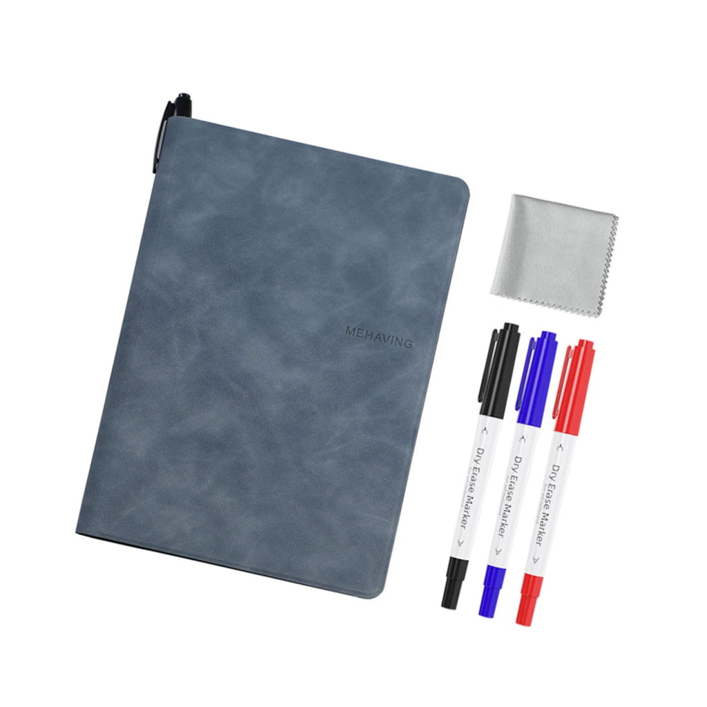 YIGSECU Small Erasable Whiteboard Notebook with Erasable Marker Double ...