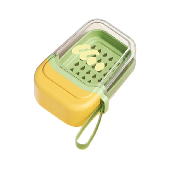 YIGSECU Soap Storage Box With Carrying Loop And Drainages Holes ...