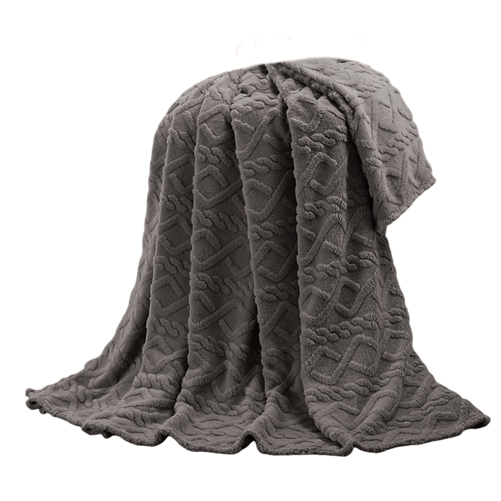 YIGSECU Soft Microfiber Throw Blanket Spring Summer Sofa Bed Air ...