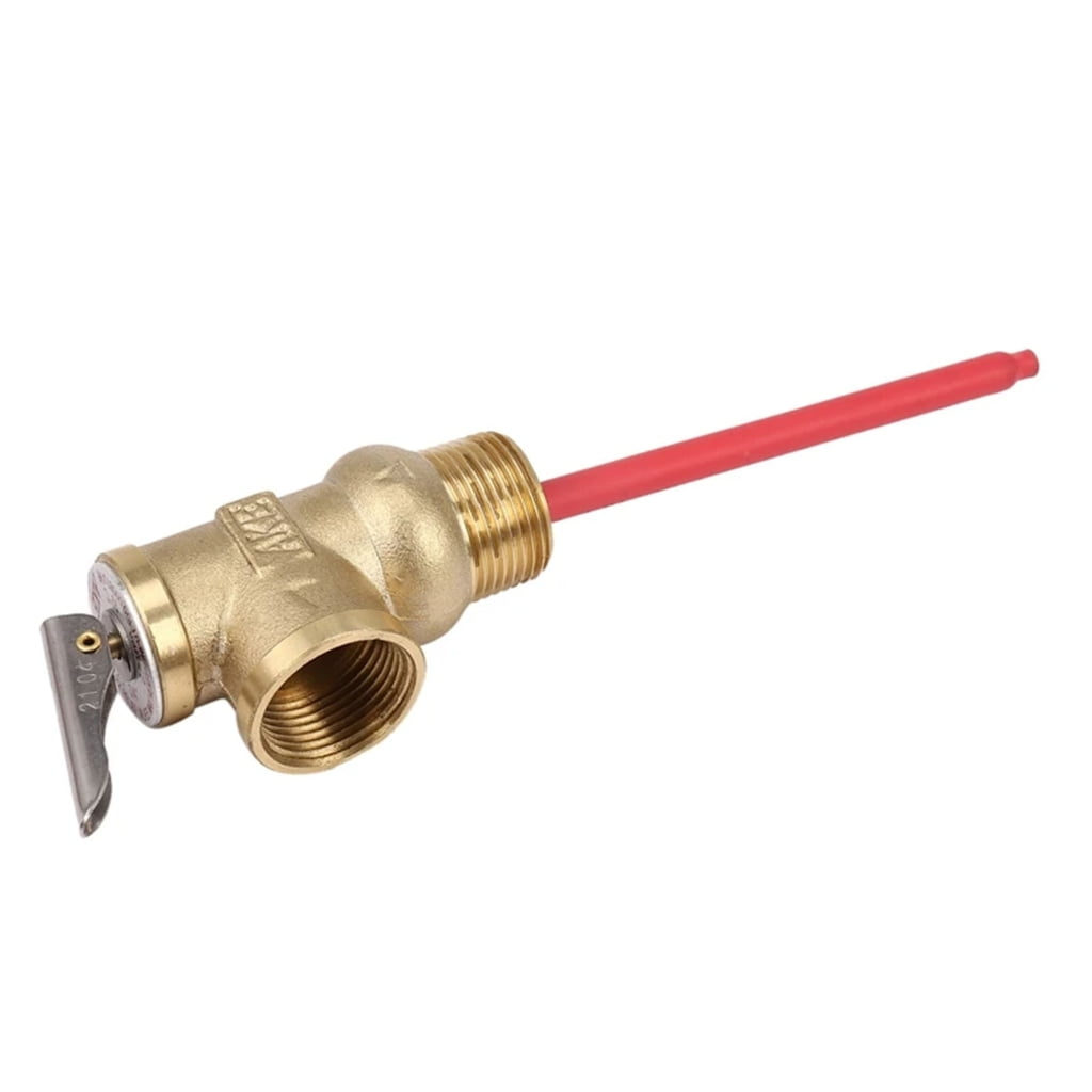 YIGSECU Solar Water Heater Safety Valves Brass Construction Ensures ...