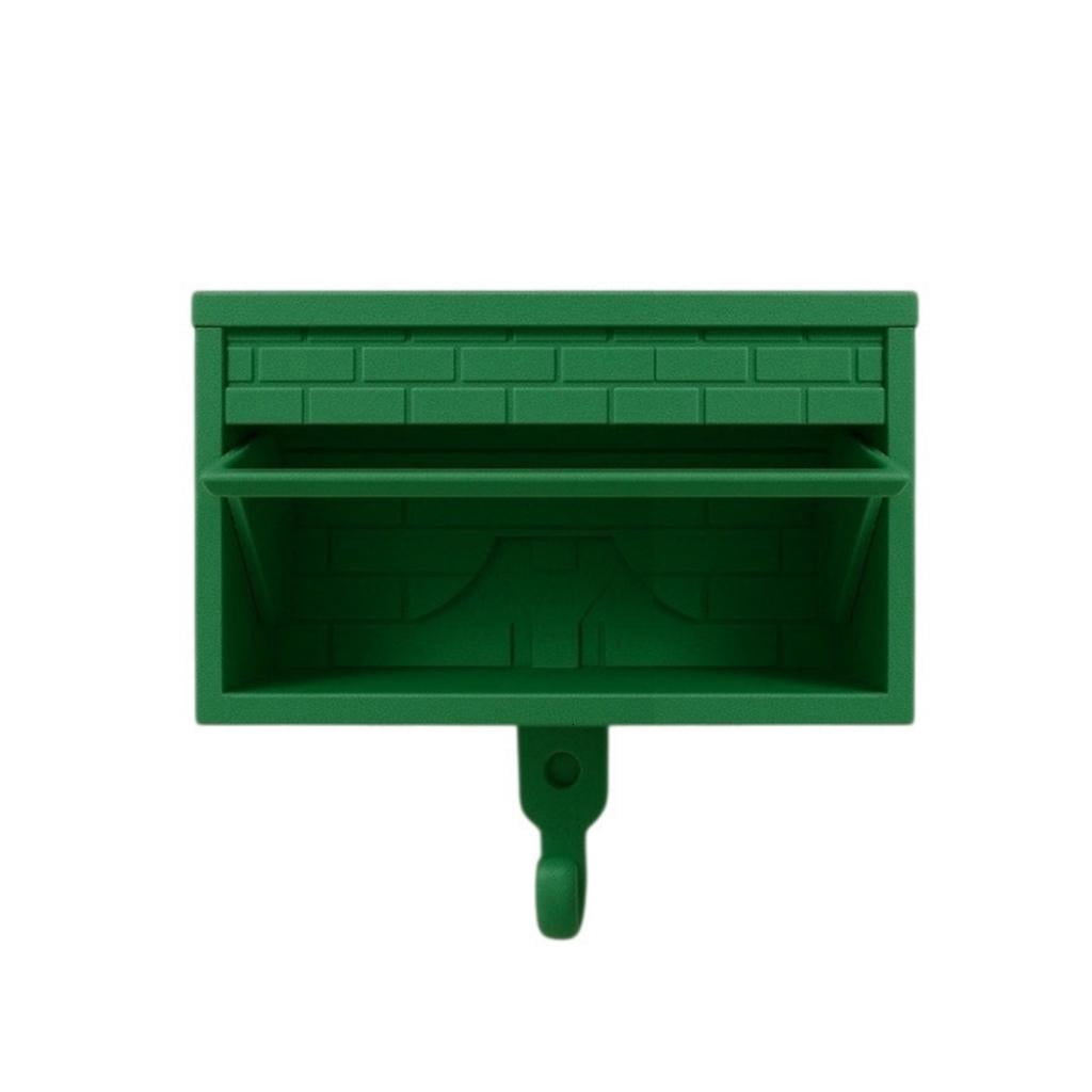 YIGSECU Space Saving Garage Brick Design Wall Mount Key Case with Flip ...