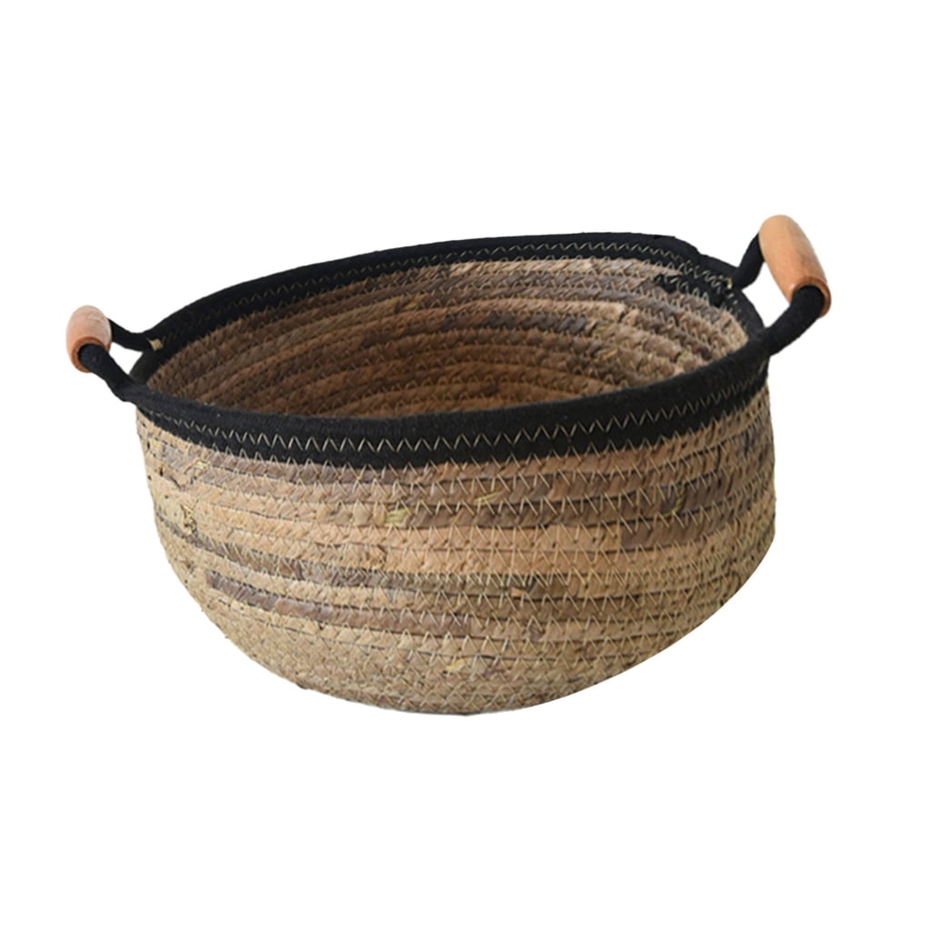 YIGSECU Spacious Snacks Holder Banana Rope Storage Basket for Household ...
