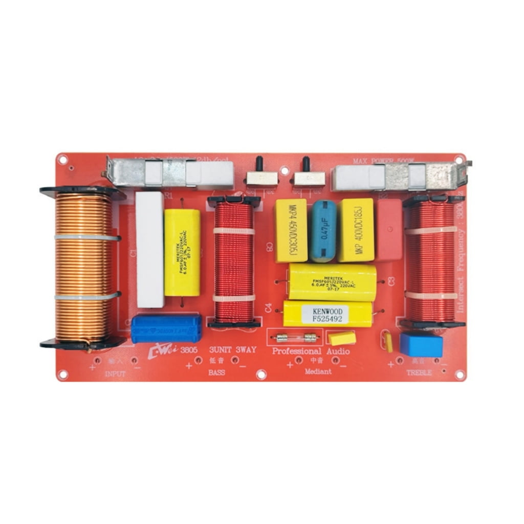 YIGSECU Speakers Frequency Divider Board Treble Bass 3 Way Sound ...