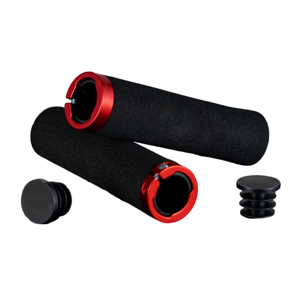 YIGSECU Sponge Handle Grips Bike Grips Single Lock on Handle Bar with ...