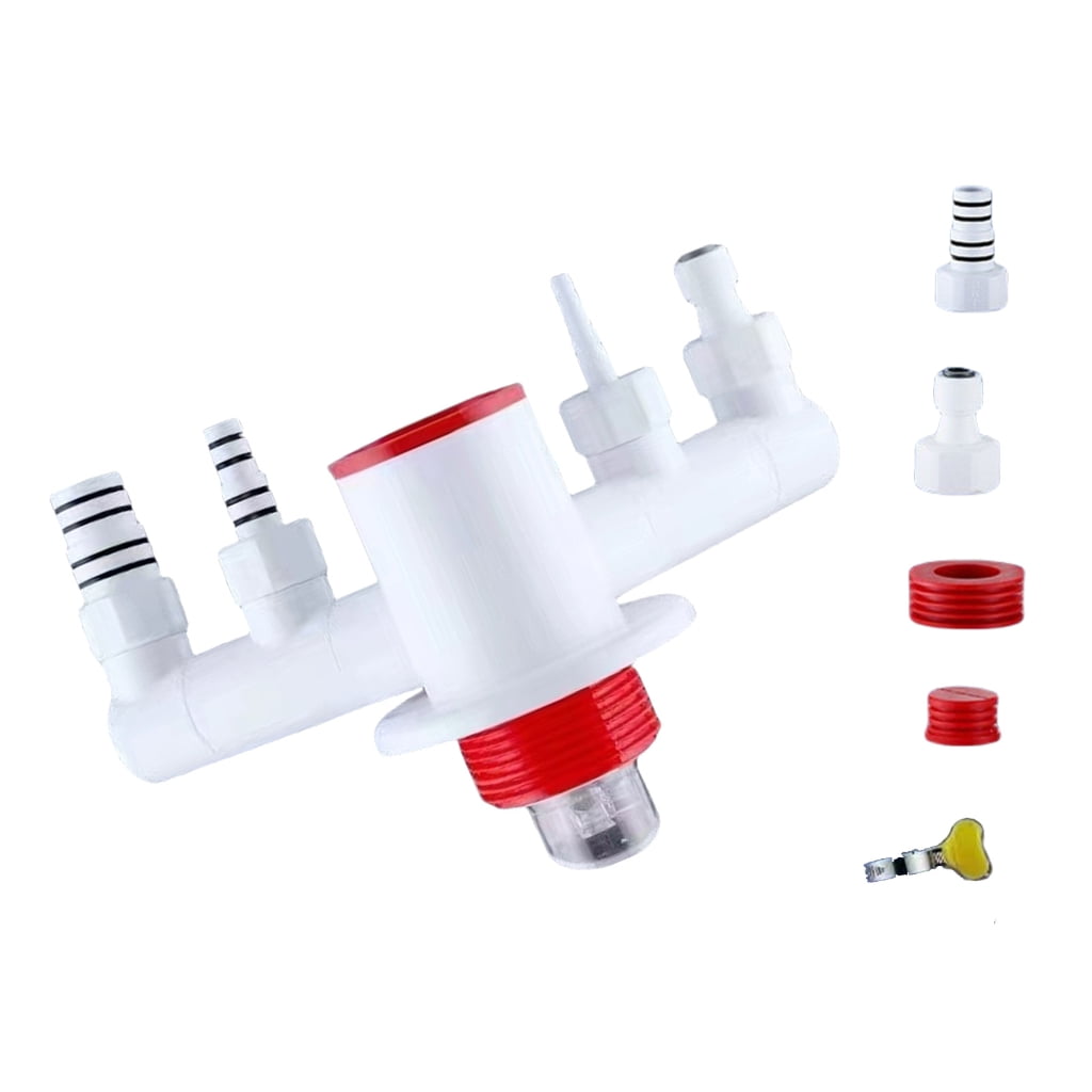 YIGSECU Stable Kitchen Sink Connector ABS Drain Adapter Essential Sink ...