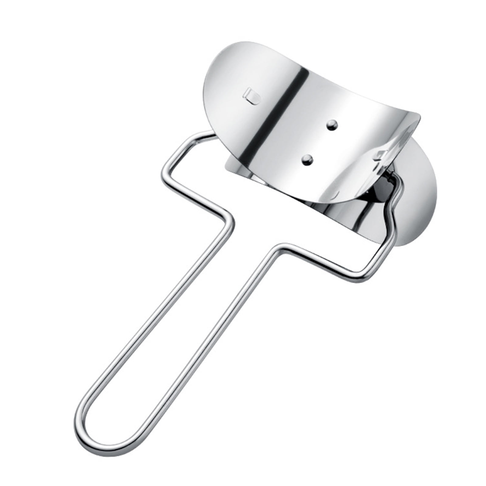 YIGSECU Stainless Steel Pastry Rolling Cutter Circle Dough Blade Roller ...