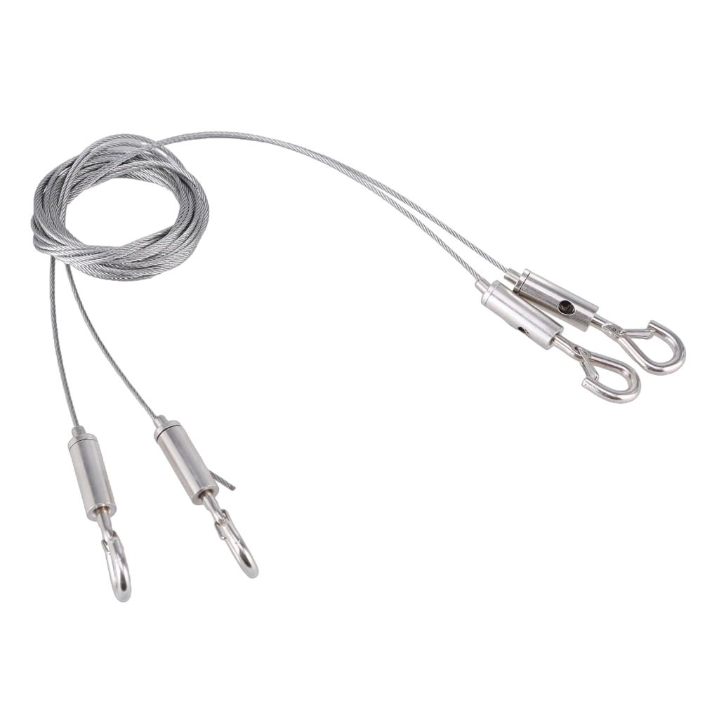 YIGSECU Stainless Steel Picture Hanger Cables Long Wire Adjustable ...