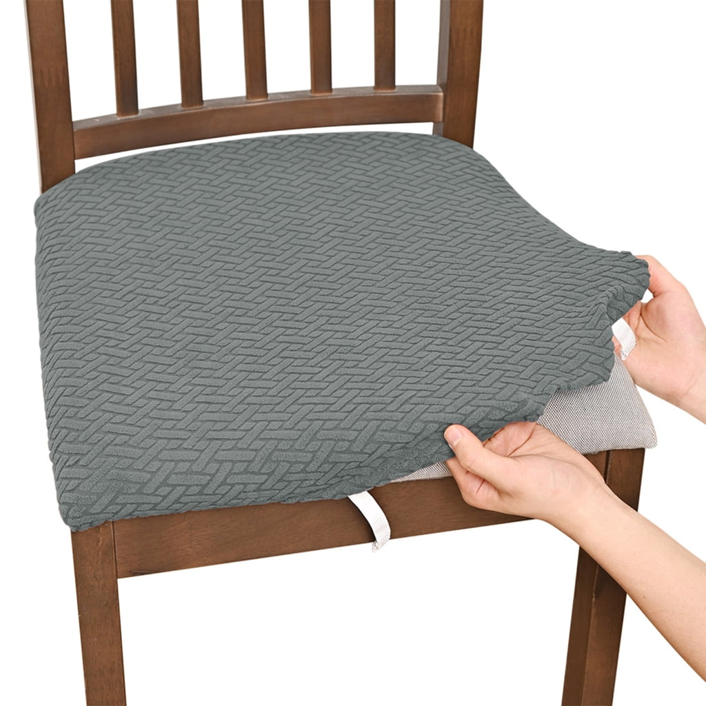 YIGSECU Striped Grid Stool Chair Cover Big Elastic House Seats Seatch ...