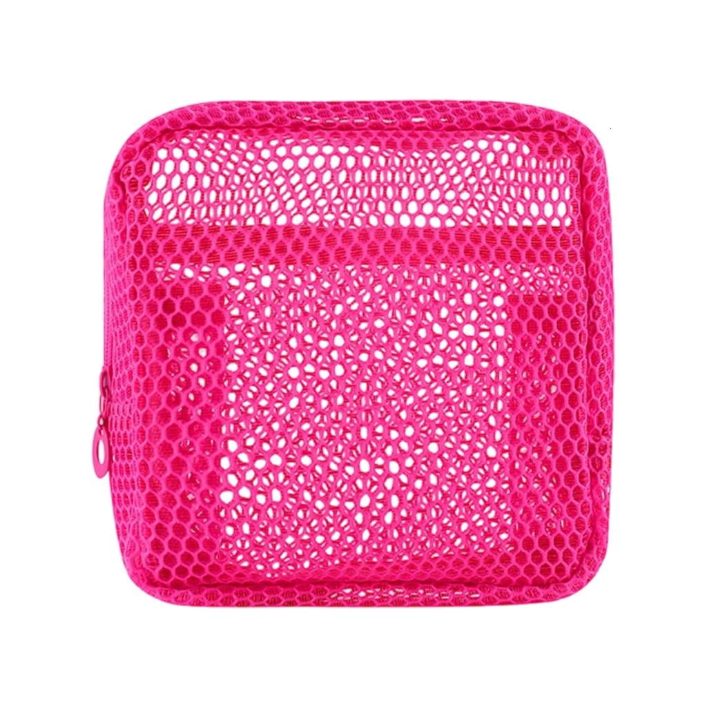 YIGSECU Sturdy Meshes Organizers Portable Hygiene Product Pouches With ...
