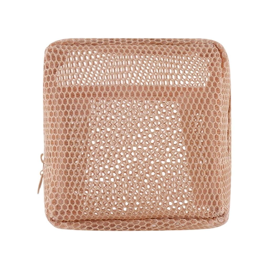 YIGSECU Sturdy Meshes Organizers Portable Hygiene Product Pouches With ...