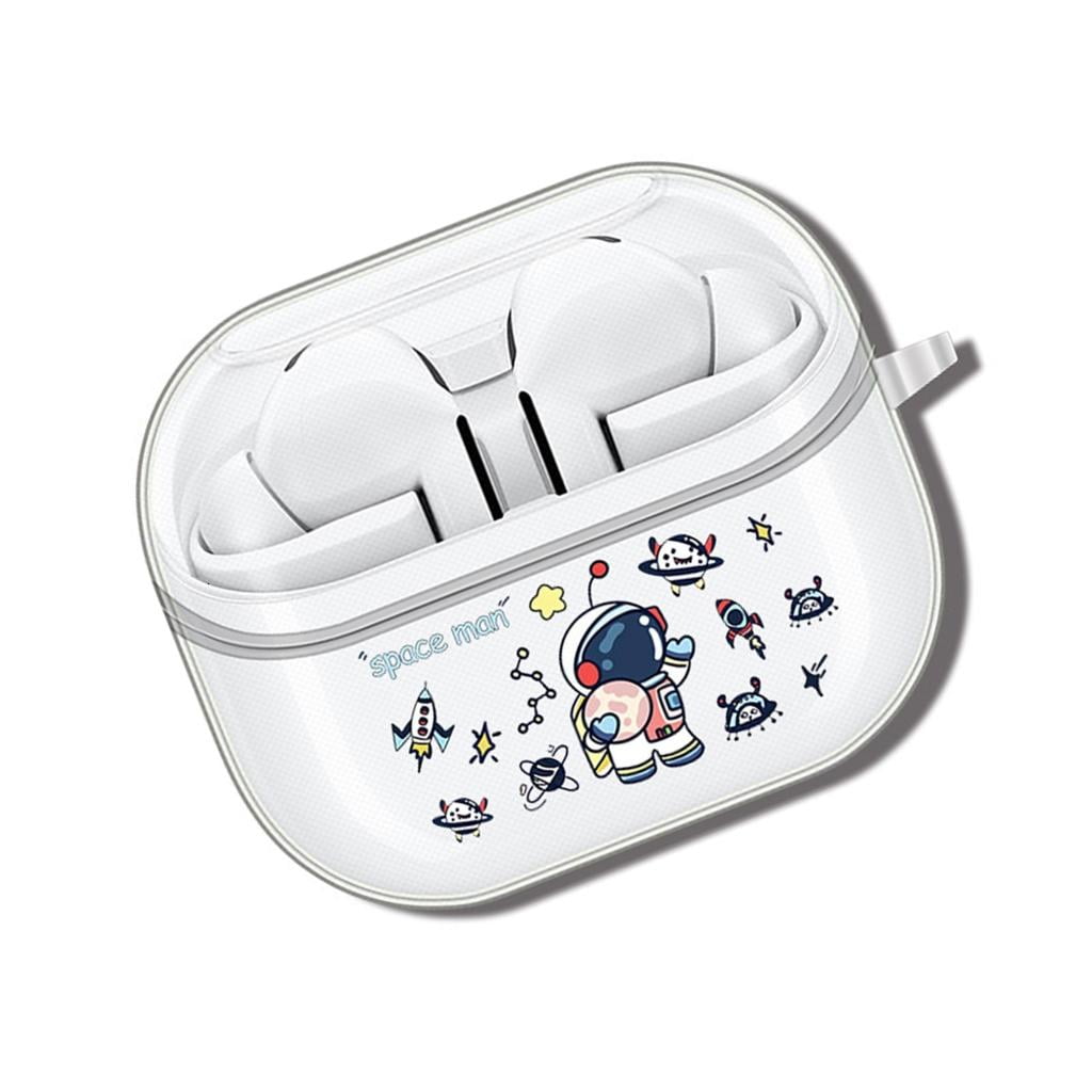 YIGSECU TPU Earbud Protections, Transparents Case With Unique Cartoon ...