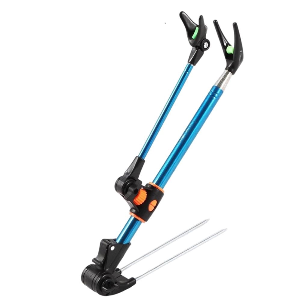 YIGSECU Telescopic Fishing Rod Bracket Double Purpose Bracket Fishing ...
